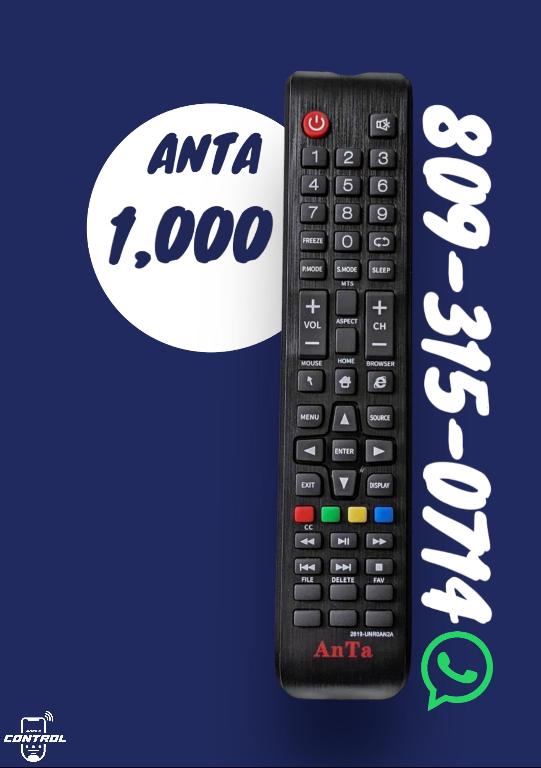 Control ANTA para Smart TV | La Pulga Virtual