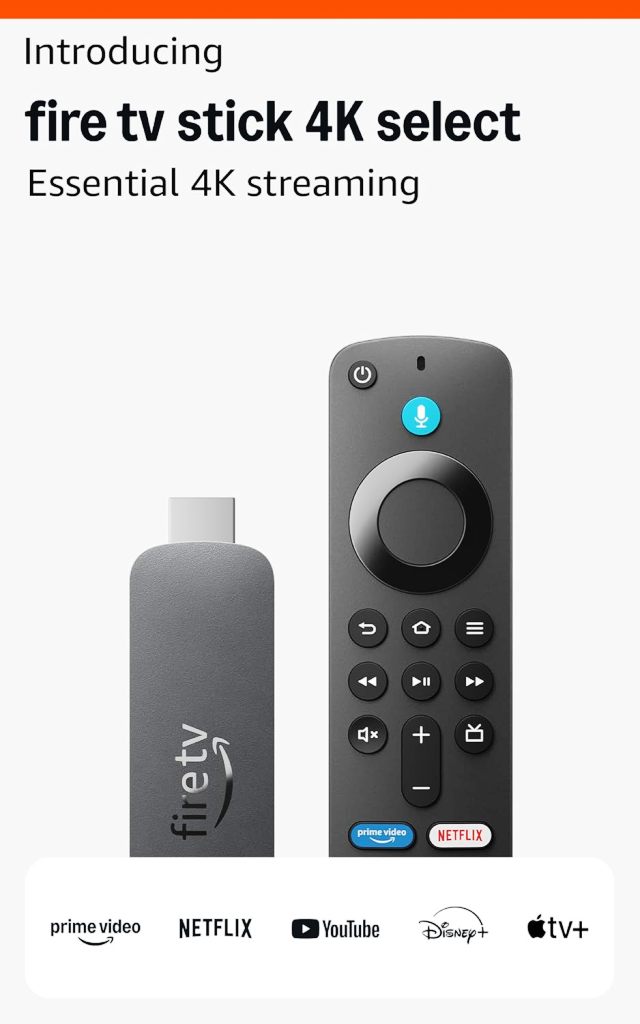 Amazon Fire TV Stick 4K Select Alexa Voice control | La Pulga Virtual
