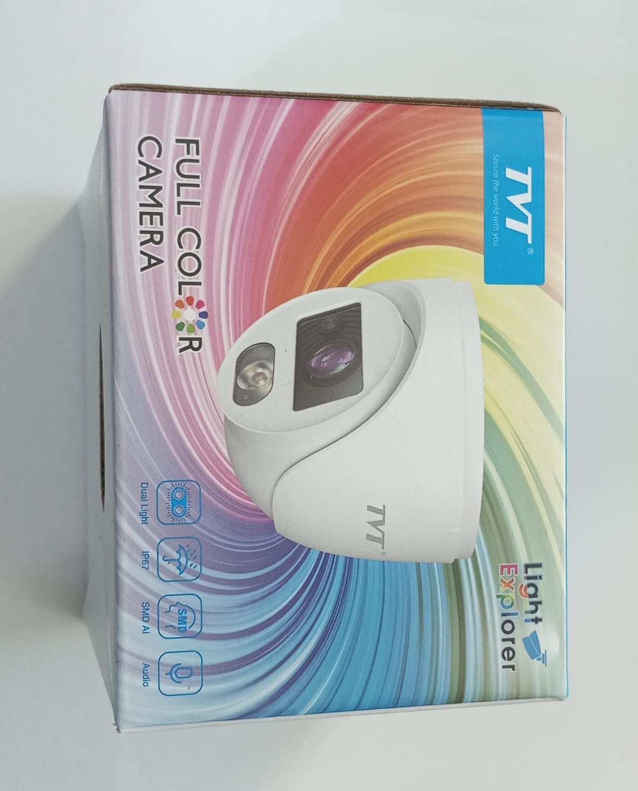 CAMARA DOMO TVT DUAL LIGHT 2MP 1080P CON AUDIO FULL COLOR | La Pulga ...